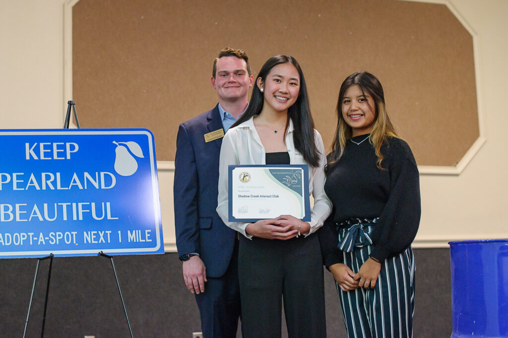 2022 Environmental Award Winners • Keep Pearland Beautiful